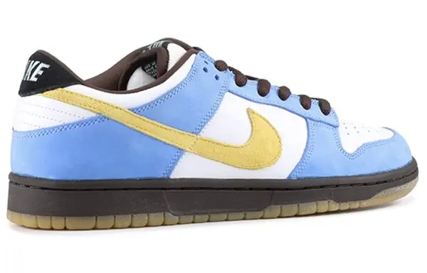 Nike Dunk Low Pro "homer - White/blue/yellow