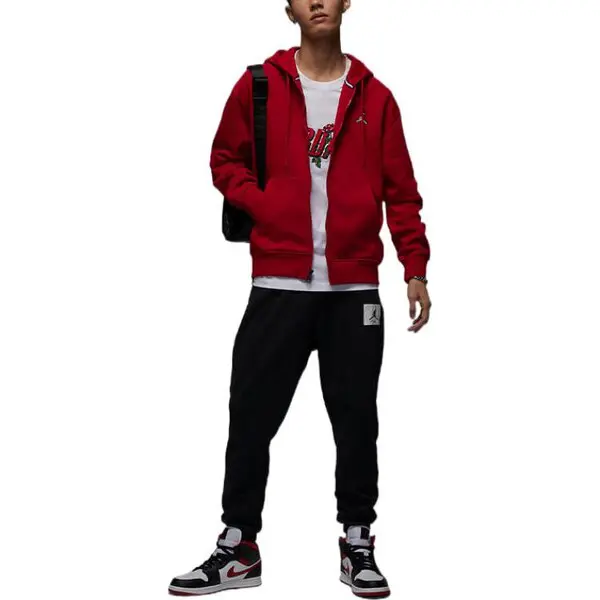 JORDAN Zip-up Hooded Jacket