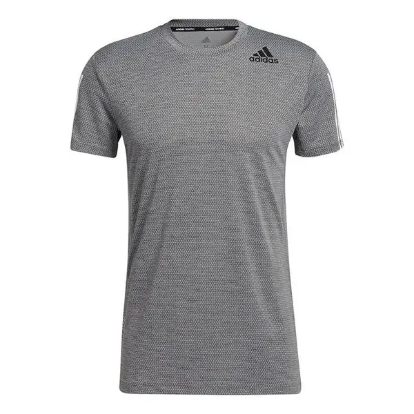 Adidas Training Short Sleeve T-shirt - Grey