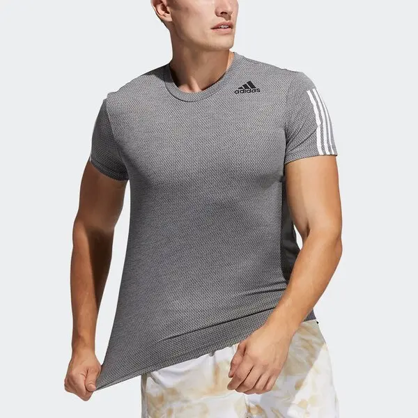 Adidas Training Short Sleeve T-shirt - Grey