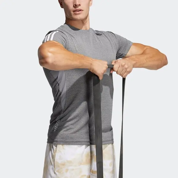 Adidas Training Short Sleeve T-shirt - Grey