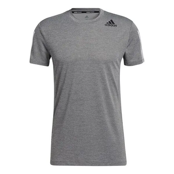 Adidas Training Short Sleeve T-shirt - Grey