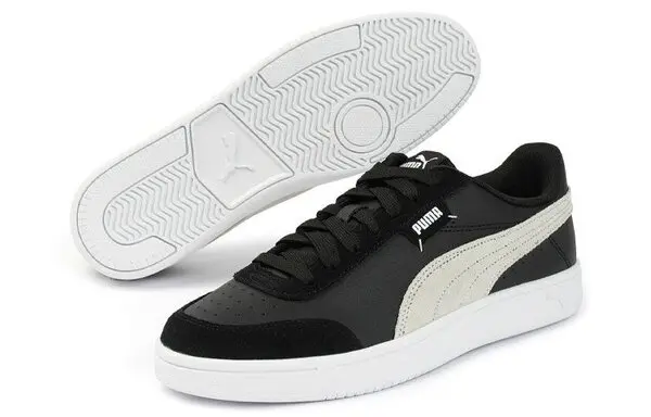 PUMA Court Legend Lo Sneakers - Black/white