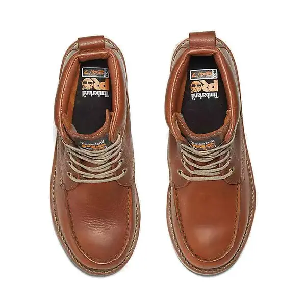 Timberland Wedge Work Boots - Brown