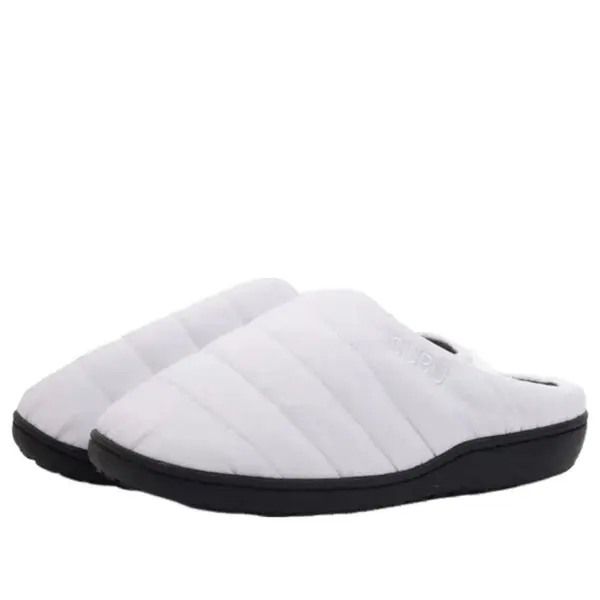 SUBU Originals F-line Quilted Slip-on Slipper - White