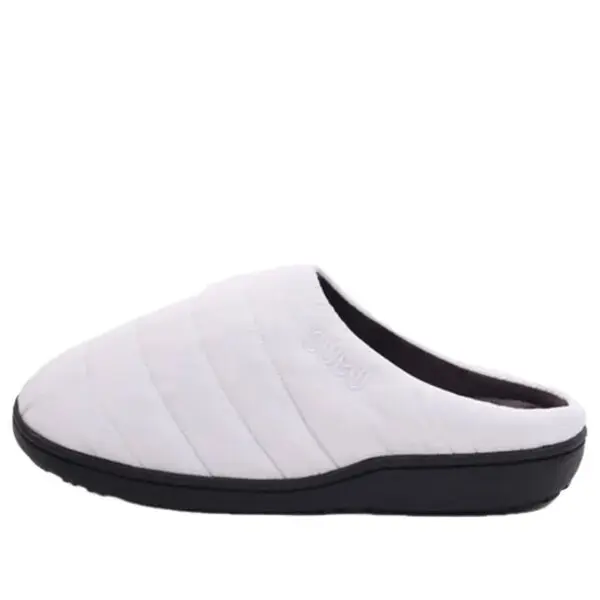 SUBU Originals F-line Quilted Slip-on Slipper - White