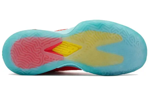 NEW BALANCE Kawhi High Top Sneakers - Red/orange/blue
