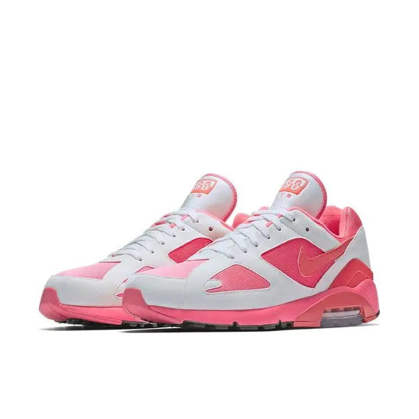 Nike Comme Des Garçons X Air Max 180 'white - Pink