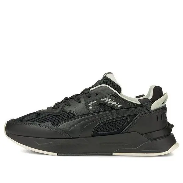 PUMA Mirage Sport Luxe Low Top Sneakers - Black