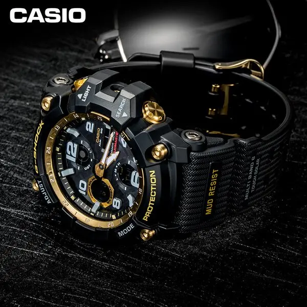 Casio G-shock Mudmaster Watch - Blackgold