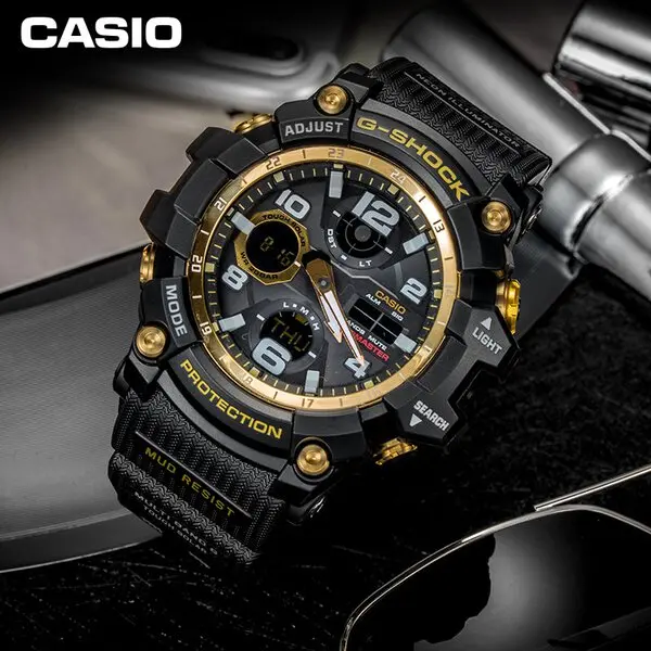 Casio G-shock Mudmaster Watch - Blackgold