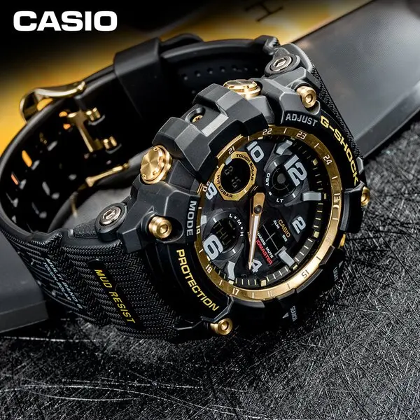 Casio G-shock Mudmaster Watch - Blackgold