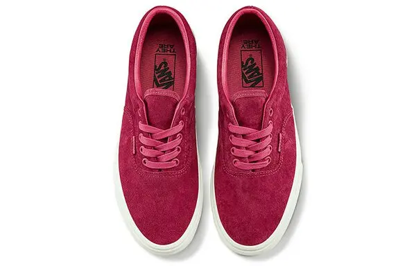 VANS Era Burgundy Suede Sneakers