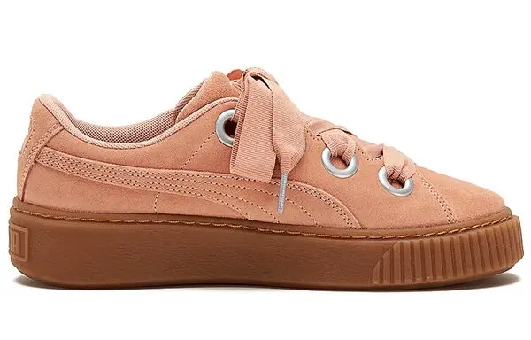 PUMA Platform Kiss Suede Sneakers