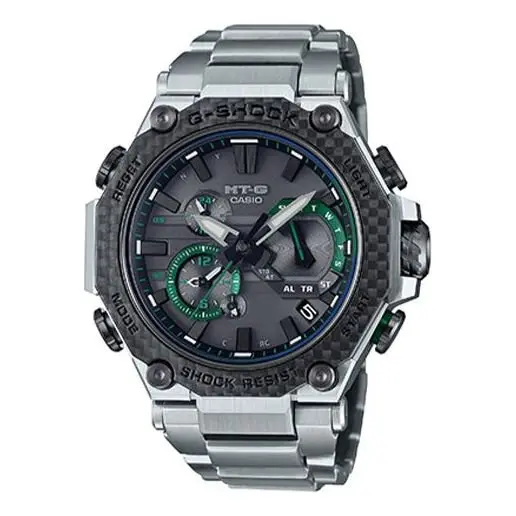 Casio G-shock Mt-g Silver Watch - Black