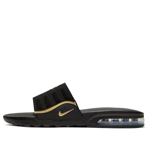 Nike Max Camden Slide Metallic Gold - Black
