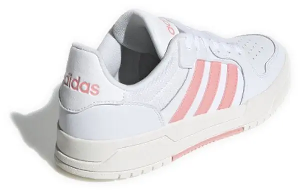 Adidas Entrap Low Top Sneakers - White/pink