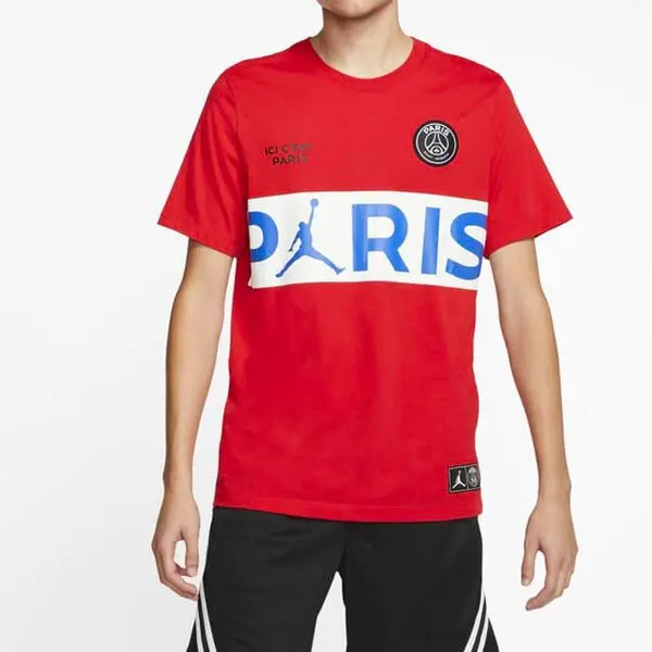 JORDAN X Psg Paris Saint-germain Short Sleeve