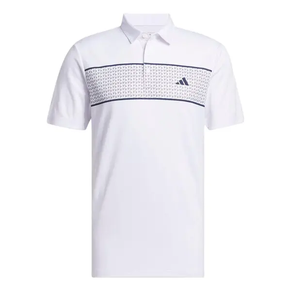 Adidas Chest Stripe Polo Shirt Asia Sizing