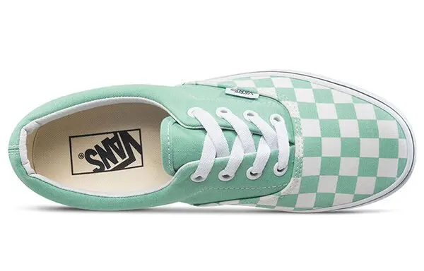 VANS Era Checkerboard Sneakers - Green