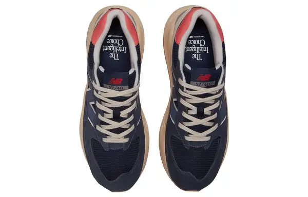 NEW BALANCE 57/40 Athletic Sneakers - Eclipse True Red