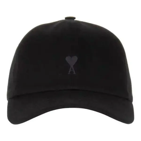 AMI Paris Cotton Gabardine Cap