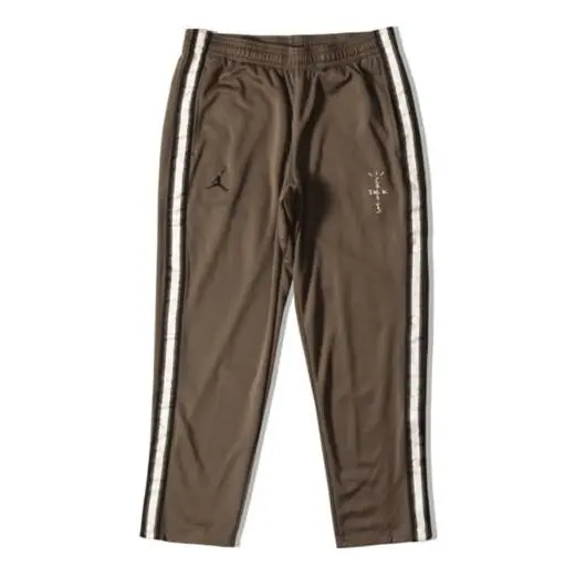 JORDAN X Cactus Jack Travis Scott Mj Track Pant 'palomino Black - Brown