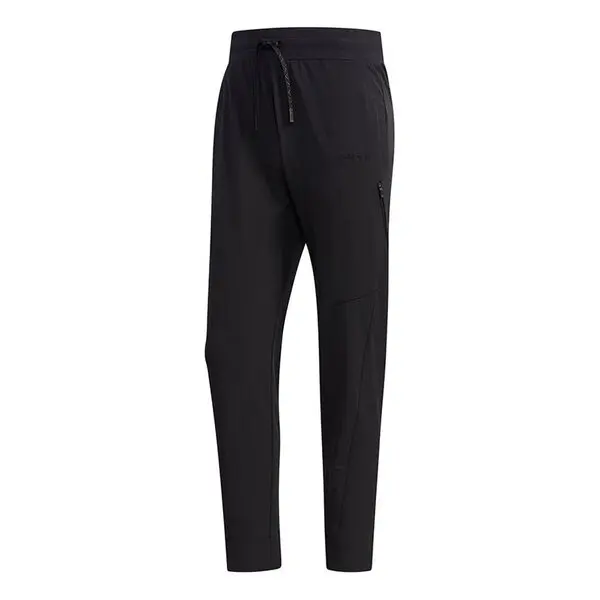Adidas Neo M Cs Ftm Wvn Tp Straight Woven Slim Fit Training Sports Pants - Black