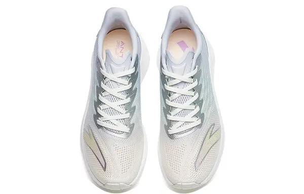 ANTA Mach 2 Sneakers - White/purple/green