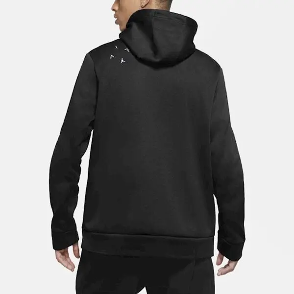 JORDAN Air Therma Graphic Hooded Pullover - Black