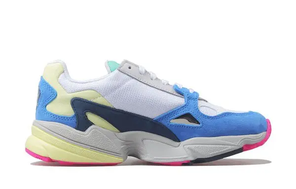 Adidas Falcon Athletic Sneakers - Ftwwht/multi