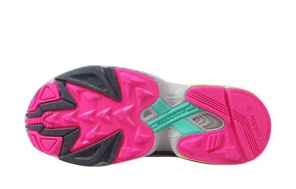 Adidas Falcon Athletic Sneakers - Ftwwht/multi