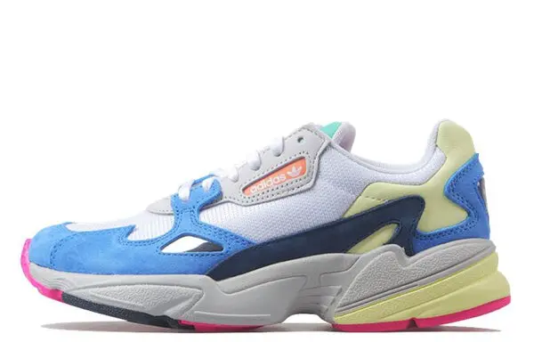 Adidas Falcon Athletic Sneakers - Ftwwht/multi