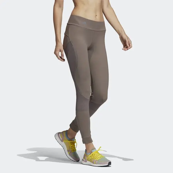Adidas P Ess Tight Logo Printing Leggings Grey/brown