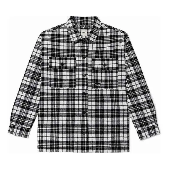 VANS Plaid Lapel Shirt Jacket