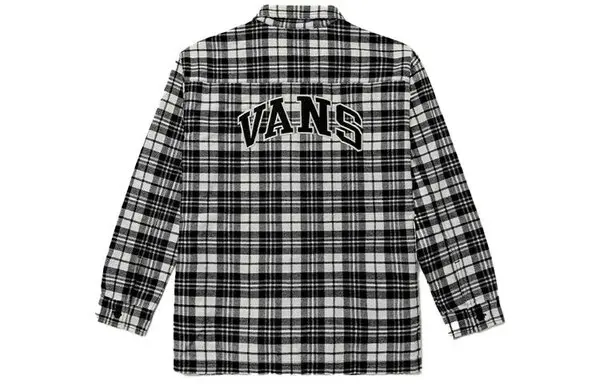 VANS Plaid Lapel Shirt Jacket