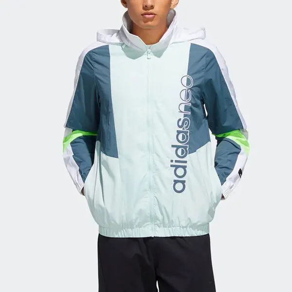Adidas Neo Ss Tt / Wb Sports Dotted Jacket - Green