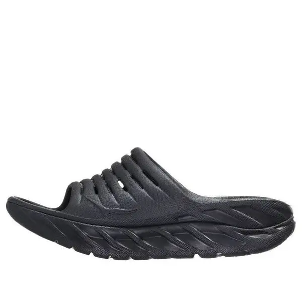 Hoka One One Ora Recovery Slide Sandals - Black