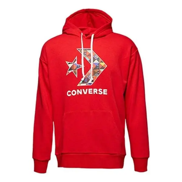 CONVERSE Star Chevron Hoodie - Red