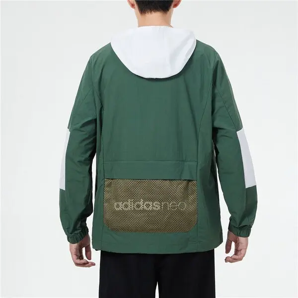 Adidas Hooded Half-zip Track Jacket