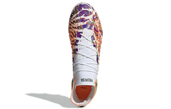 Adidas Predator Freak.1 X Stella Mccartney 'demonskin Leopard Earth Explorer - Cloud White/core Black/signal Orange