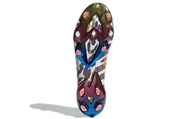 Adidas Predator Freak.1 X Stella Mccartney 'demonskin Leopard Earth Explorer - Cloud White/core Black/signal Orange