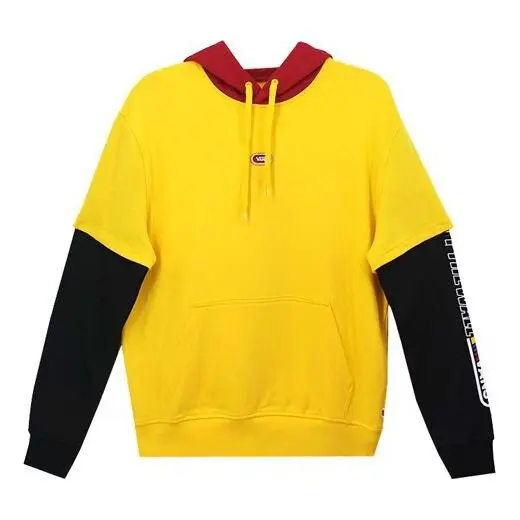 VANS Hooded Pullover - Yellow