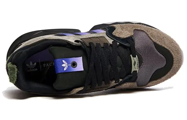 Adidas Packer X Consortium Zx Torsion 'mega Violet - Brown