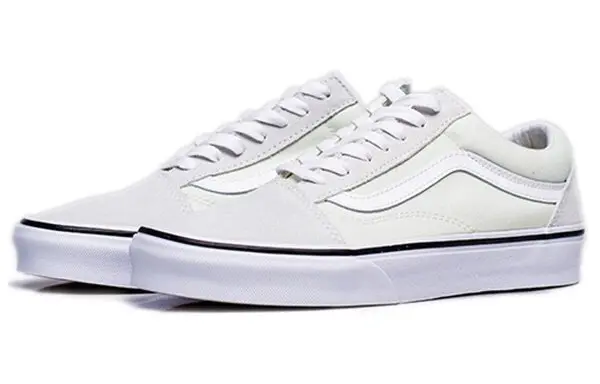 VANS Old Skool 'blue Flower' Sneakers - Light Green
