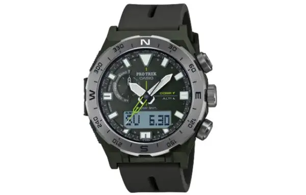 Casio Pro Trek Analog-digital Watch With Solar Power