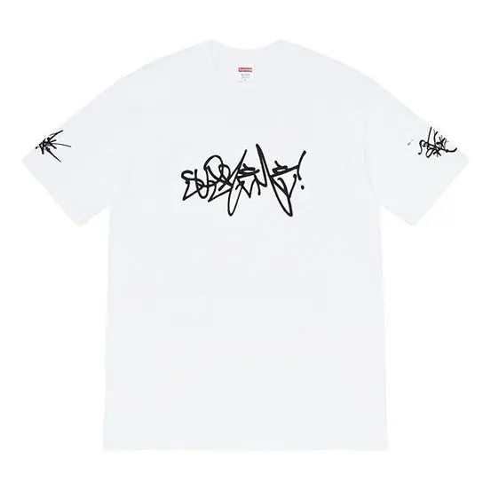 Supreme Ss20 Week 4 Rammellzee Tag Tee Logo Tee - White