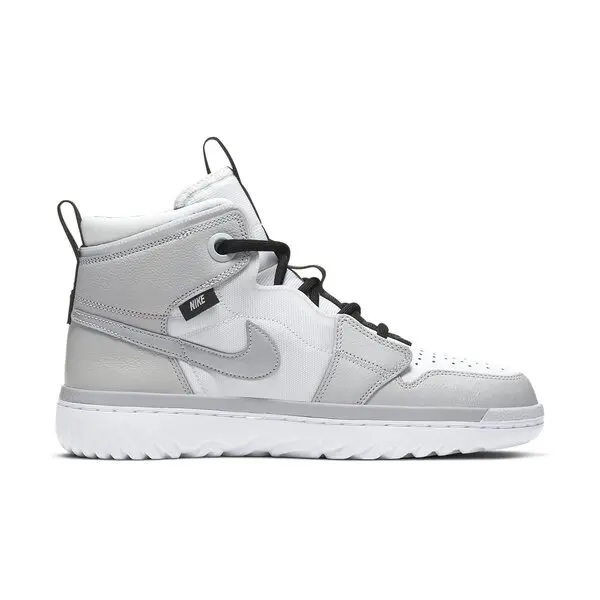 JORDAN 1 React High Top Sneakers - White/grey Fog