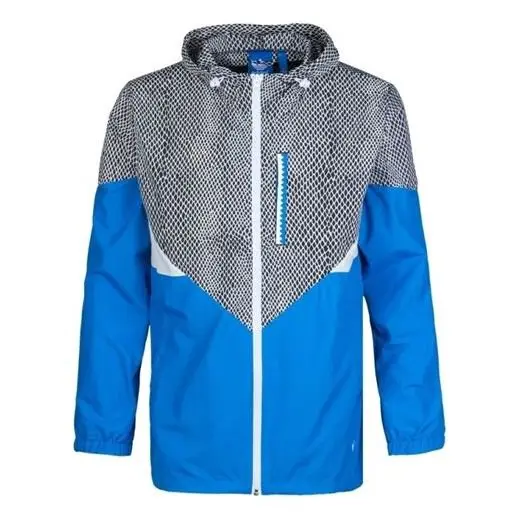 Adidas Originals Splicing Sports Jacket - Blue