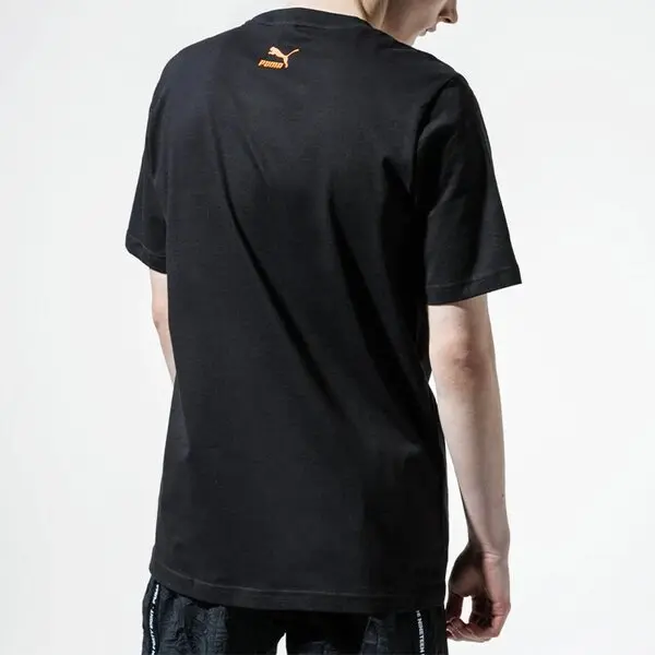 PUMA Printed Logo Short Sleeve Tee